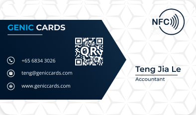 Connect Anywhere, Anytime - Genic's Digital Business Cards!